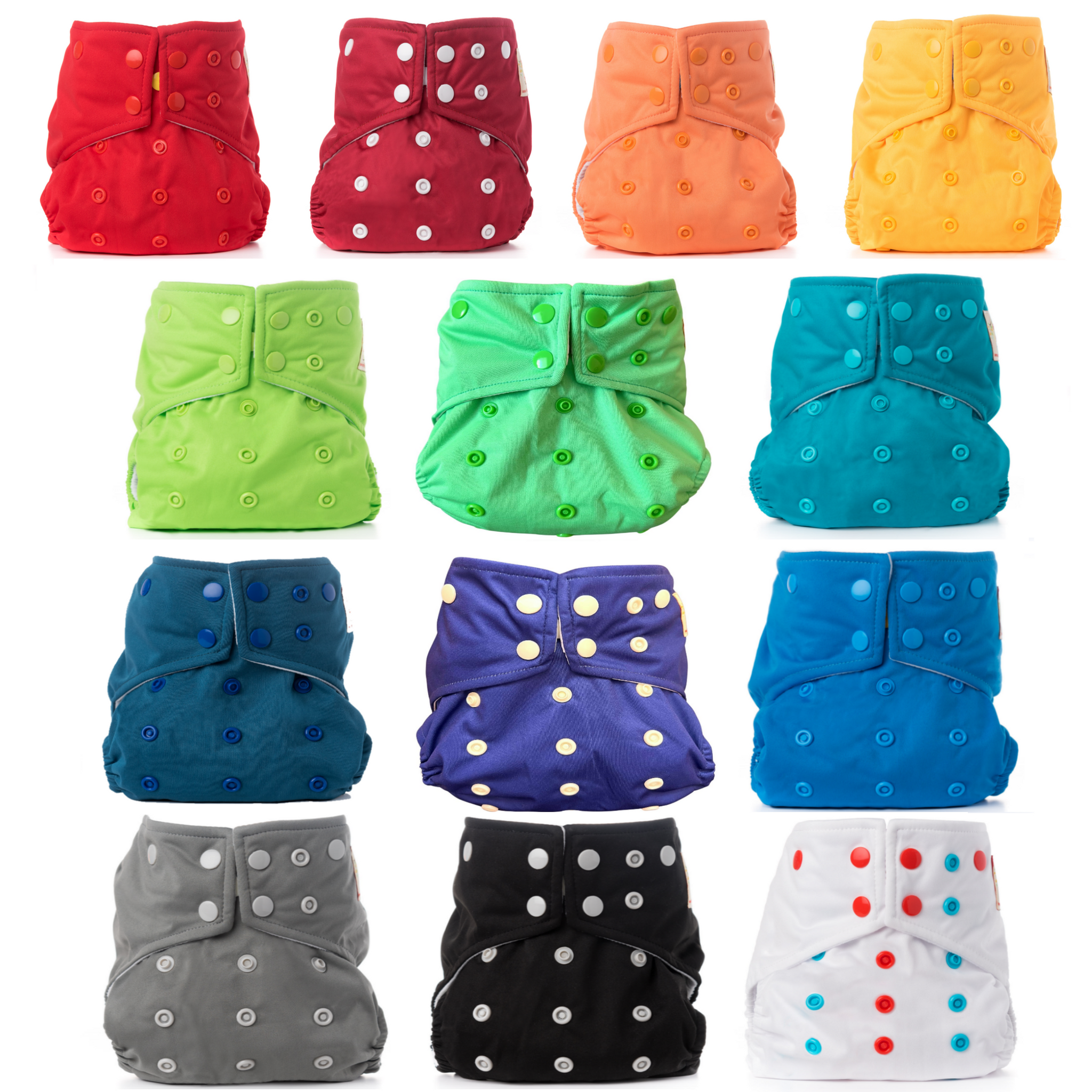 Planet Baby Cloth Diapers Starter Trial Packs, AI2 and AIO Diapers