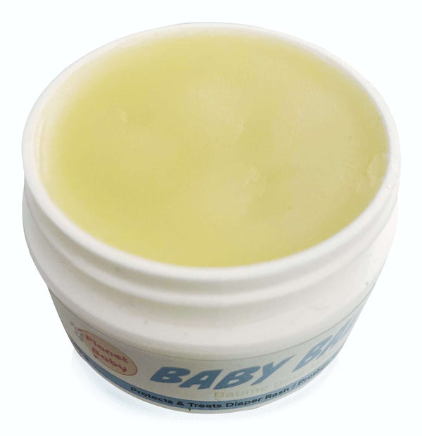 Natural Diaper Cream Balm by Planet Baby, Protects & Treats Diaper Rash ...